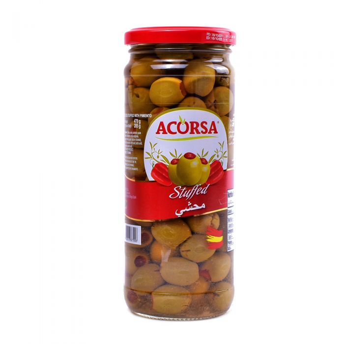 Acorsa Olive Green Stuffed 285gm