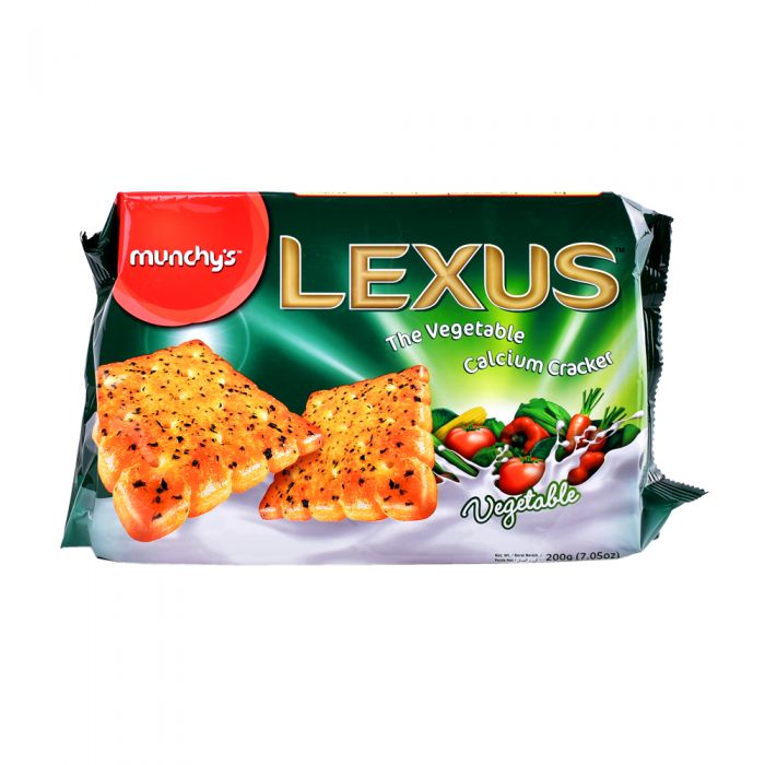 Munchys Lexus Cracker Vegetable 200gm