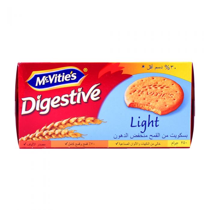 McVitie's Digestive Light 250gm