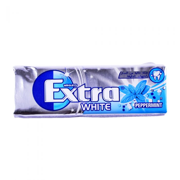Wrigleys Extra White Peppermint Pellet 10gm