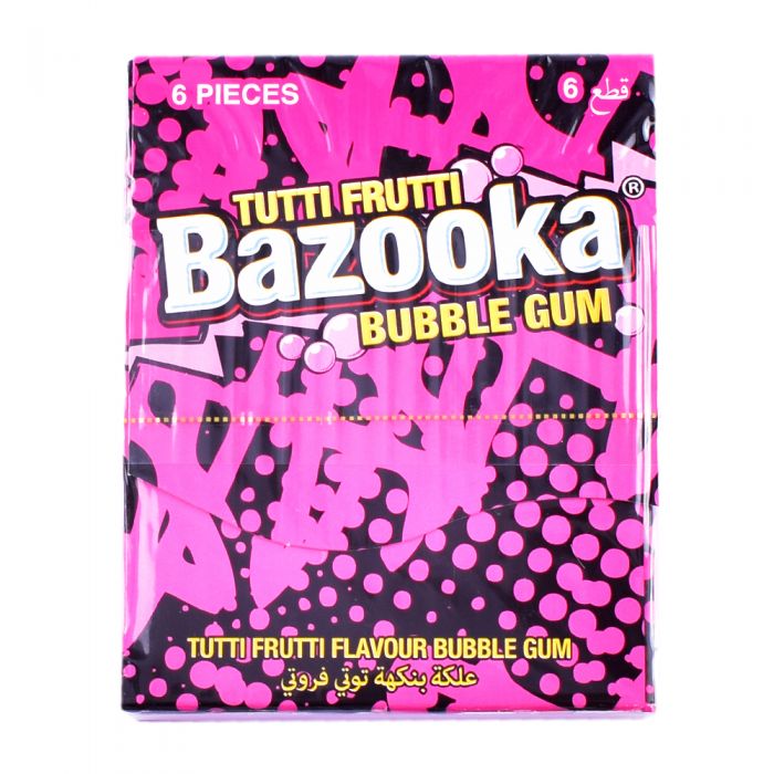 Bazooka Assorted Gum Wallet 33gm