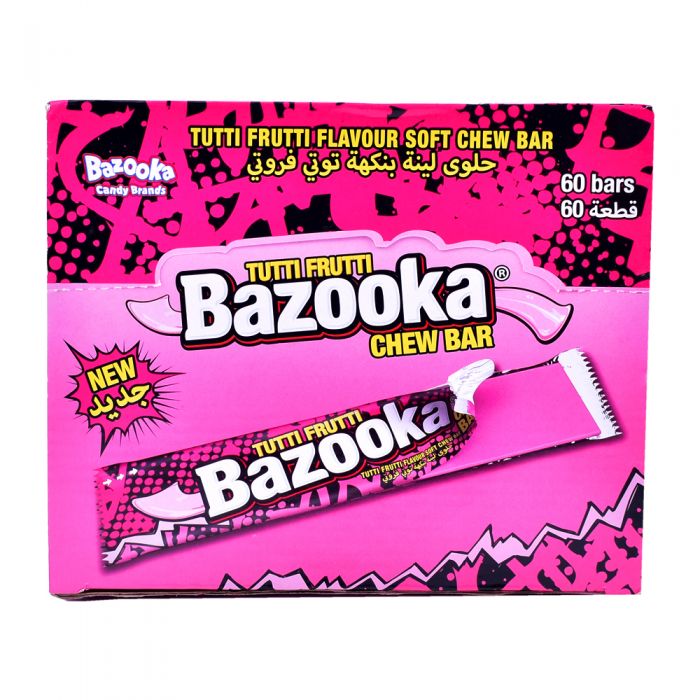 Bazooka Tutti Frutti Soft Chew Bar 14gm