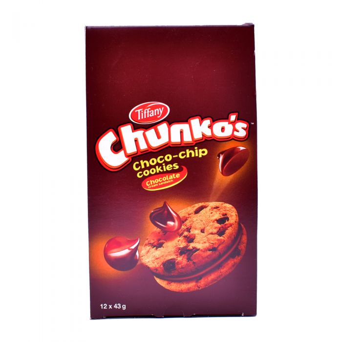 Tiffany Chunkos Choco S/w 43gm