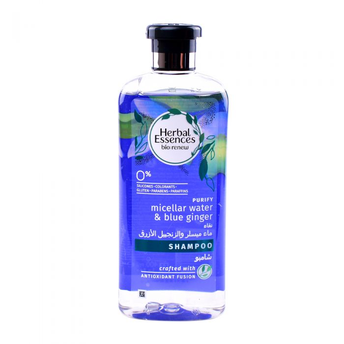 Herbal Essences Micellar Water & Blue Ginger Shampoo 400ml
