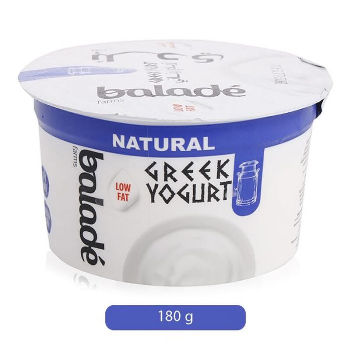 BALADE GREEK YOGHURT PLAIN LF 180GM