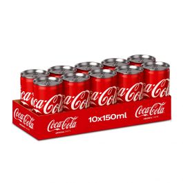 COCA COLA 10*150ML CAN AED:15/-