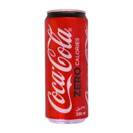 Coca Cola Zero Tin Can 330mL