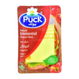 Puck Emmental Cheese Slices 150gm