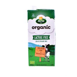 Arla Organic Milk Lactose Free 1L