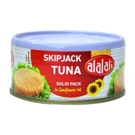 Al Alali Skipjack Tuna Solid Pack In Sunflower Oil 170g