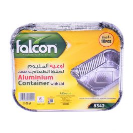 Falcon Aluminum Container 10 pcs