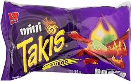 Takis Mini Fuego Pepper Lime 35gm