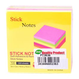 Stick notes 3inches X 3inches