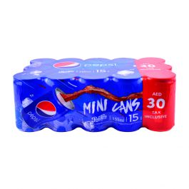 Pepsi Cola 15x155ml Tin