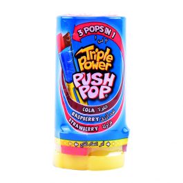 Bazooka Triple Power Push Pop 34gm